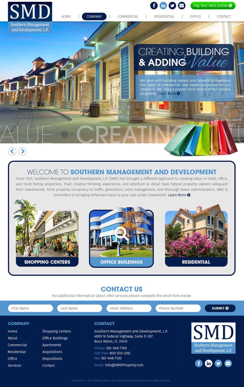 Southern Management and Development - 561 Media