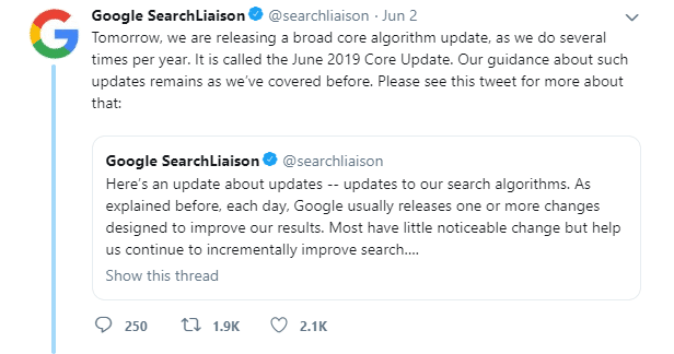 Google’s 2019 SEO Year In Review
