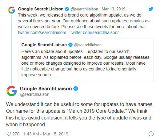 Google’s 2019 SEO Year In Review